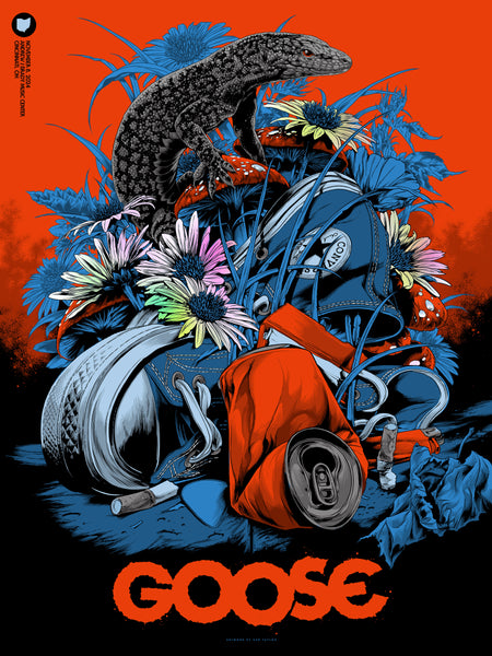 Goose Cincinnati Concert Poster by Ken Taylor (Foil Variant ...